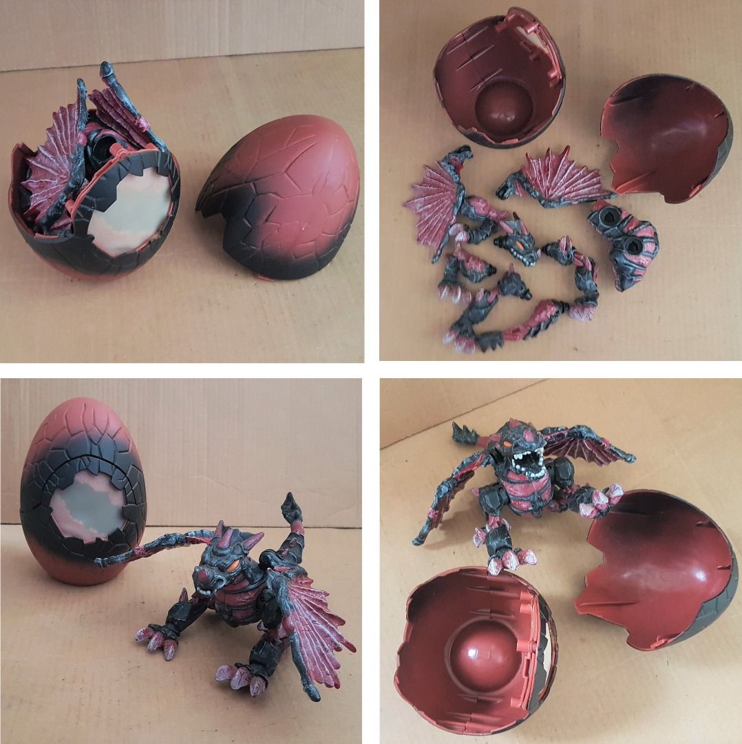 Rare Collectibles, Mega Bloks Dragon Universe, DIY Egg, Flying Dinosaur ...