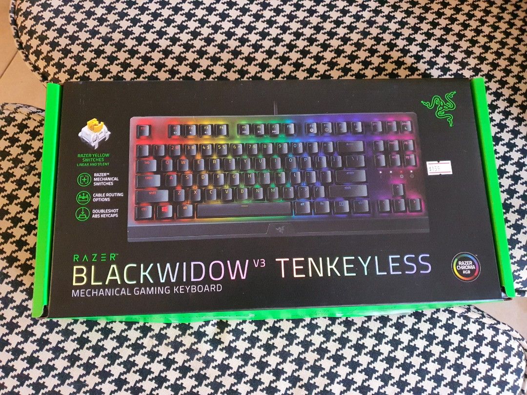 Razer Blackwidow Tenkeyless Keyboard V3, Computers & Tech, Parts ...