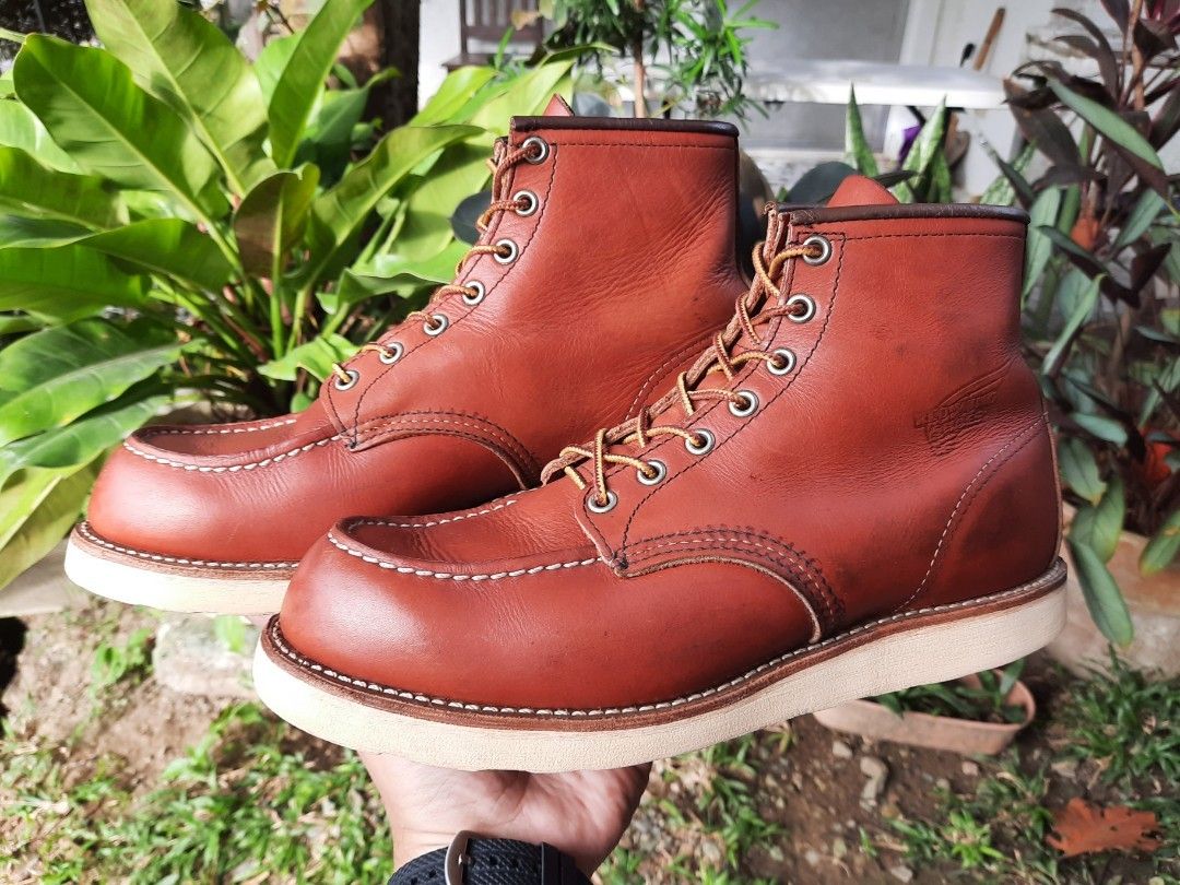 Red Wing 8131 Oro Russet Moc Toe Redwing, Men's Fashion, Footwear ...