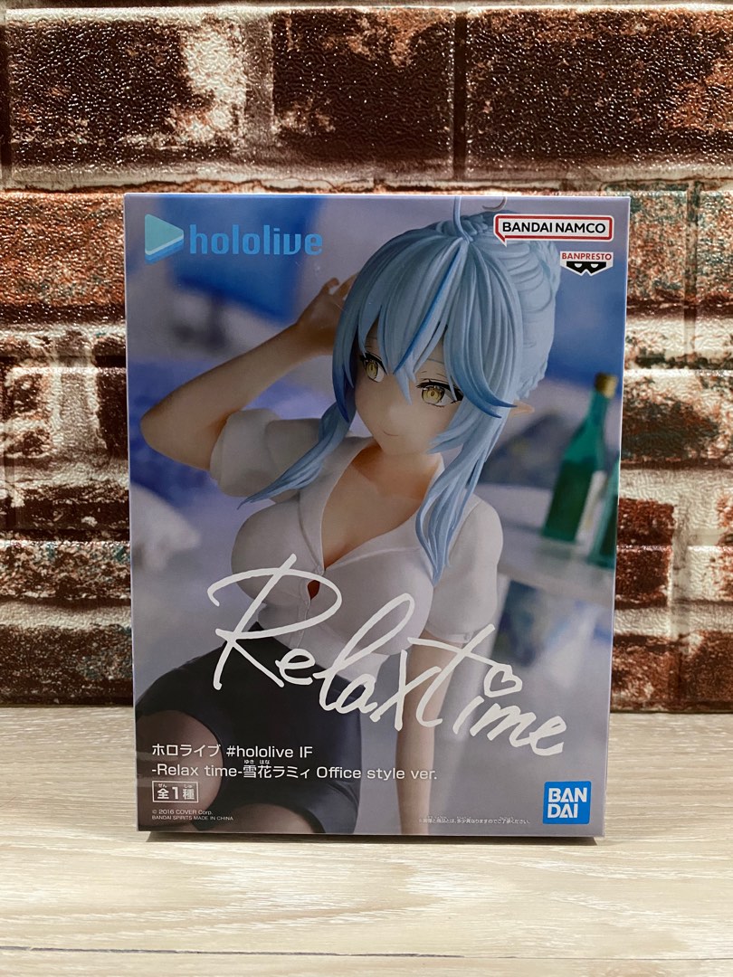 Hololive IF Relax time Yukihana Lamy Office Style Version Figure ...
