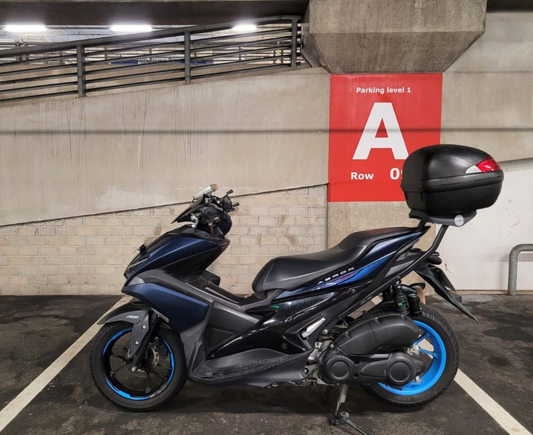 *Rental* Aerox 155 (Blue Ranger), Motorcycles, Motorcycle Rental on ...