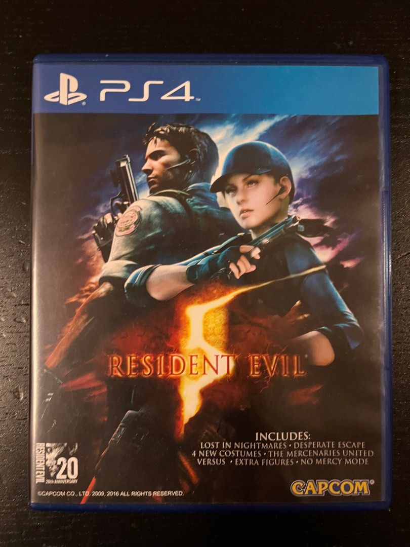 Resident Evil 5 Ps4 Video Gaming Video Games Playstation On Carousell