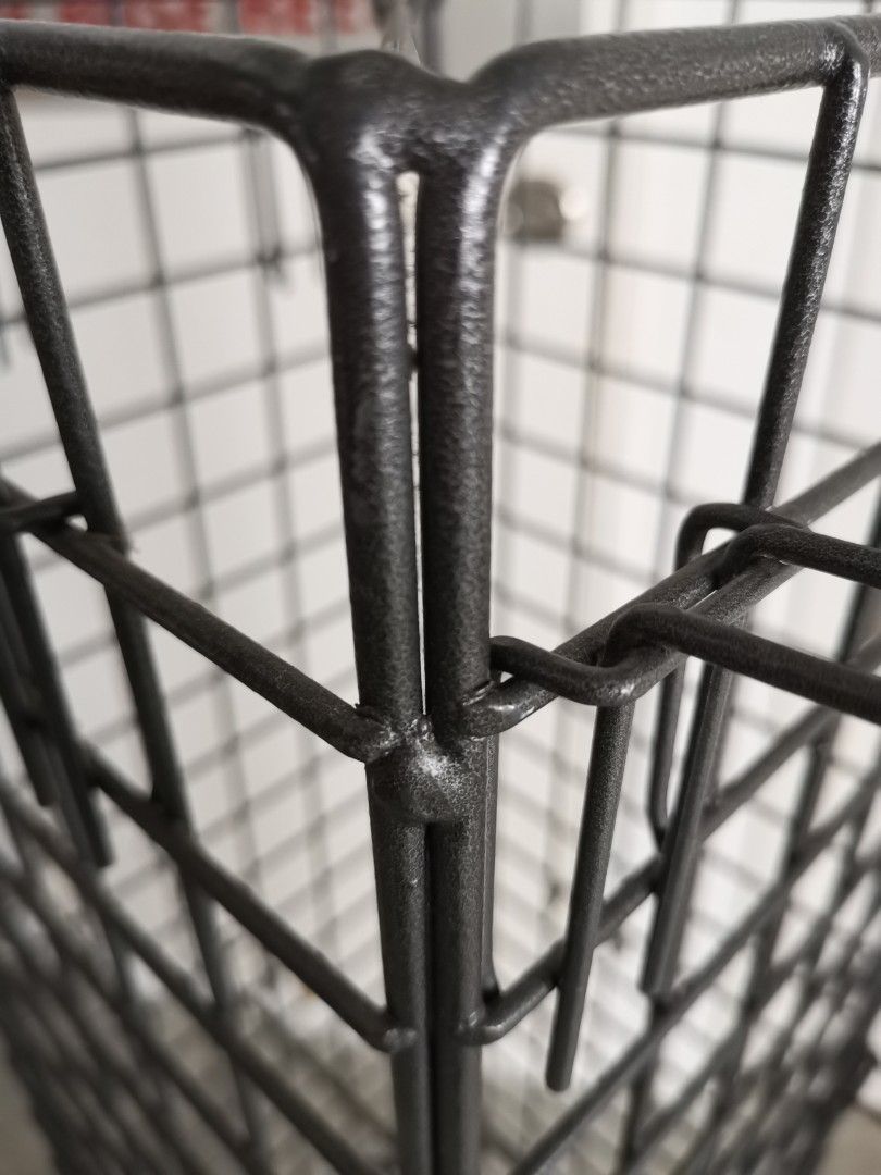 Retail carousel rack with hangers and wheels, rotating, Furniture ...