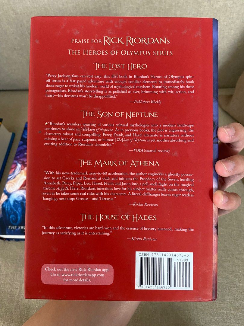 Rick Riordan Books On Carousell