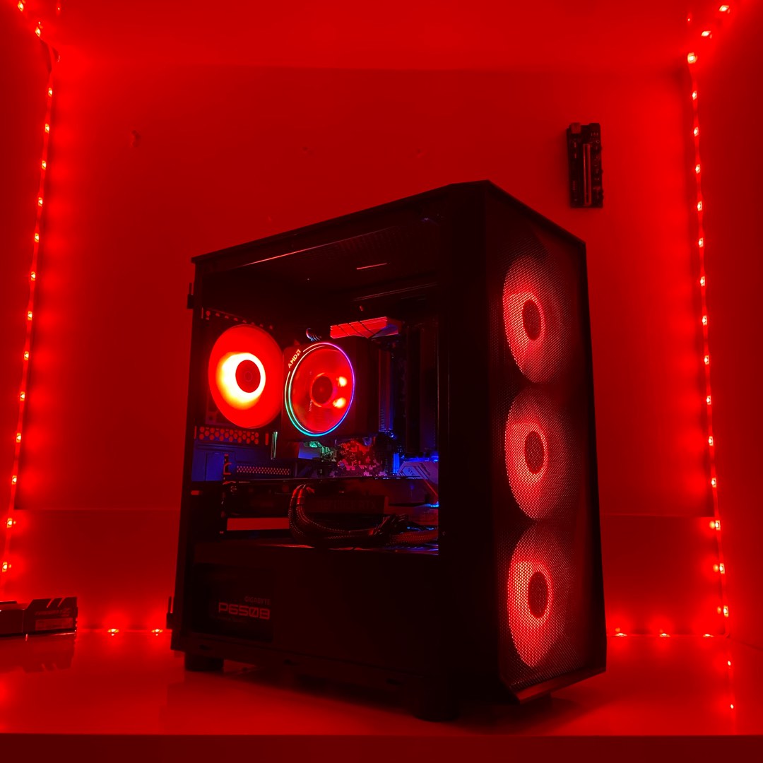 RYZEN 7 3700x & RTX 3060 Custom Built Gaming PC desktop budget high end ...