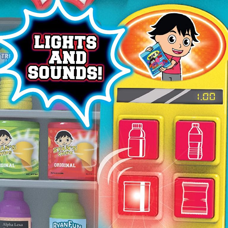 Ryan World Vending Machine Playset, Hobbies & Toys, Toys & Games on ...