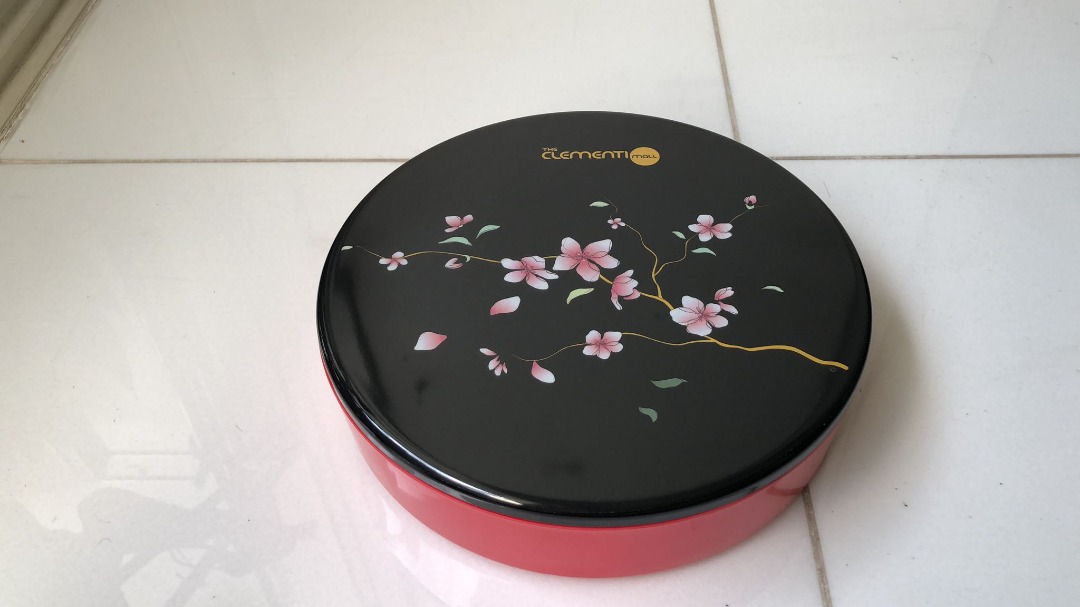 Sakura Tree Pattern Storage Container from The Clementi Mall, Furniture ...