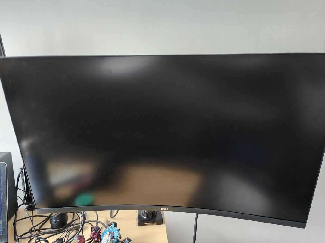 Sale : Dell S3221QS 32 inch curved 4k UHD with new single table monitor ...