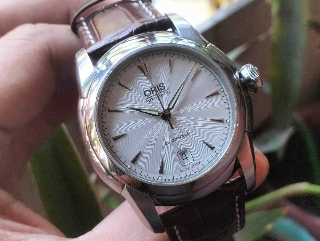 SALE/TRADE ORIS Artelier Date Classic Swiss automatic Swiss Made - 40mm ...