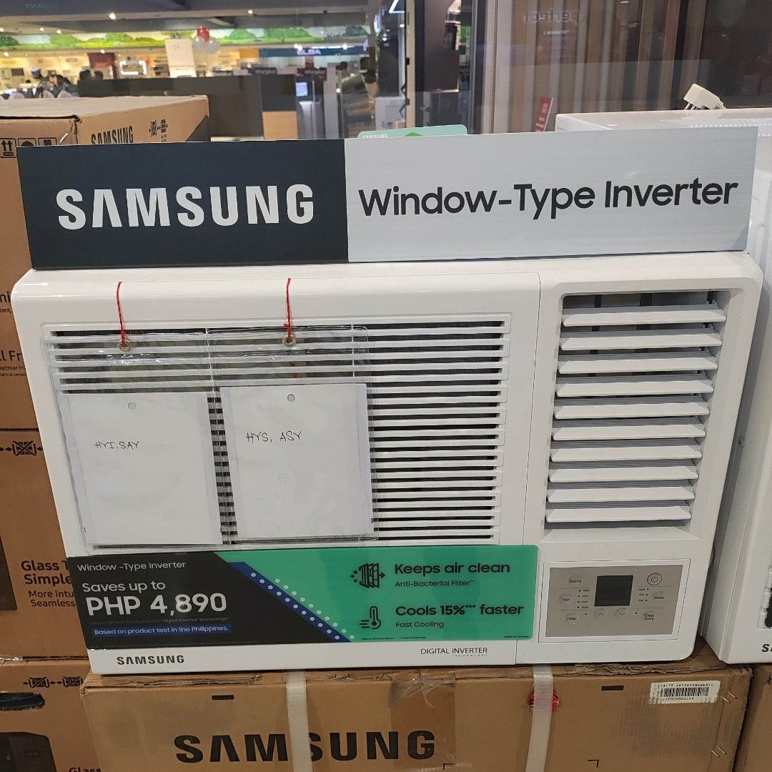 Samsung Window Type Non Inverter and Inverter Airconditioner, TV & Home ...