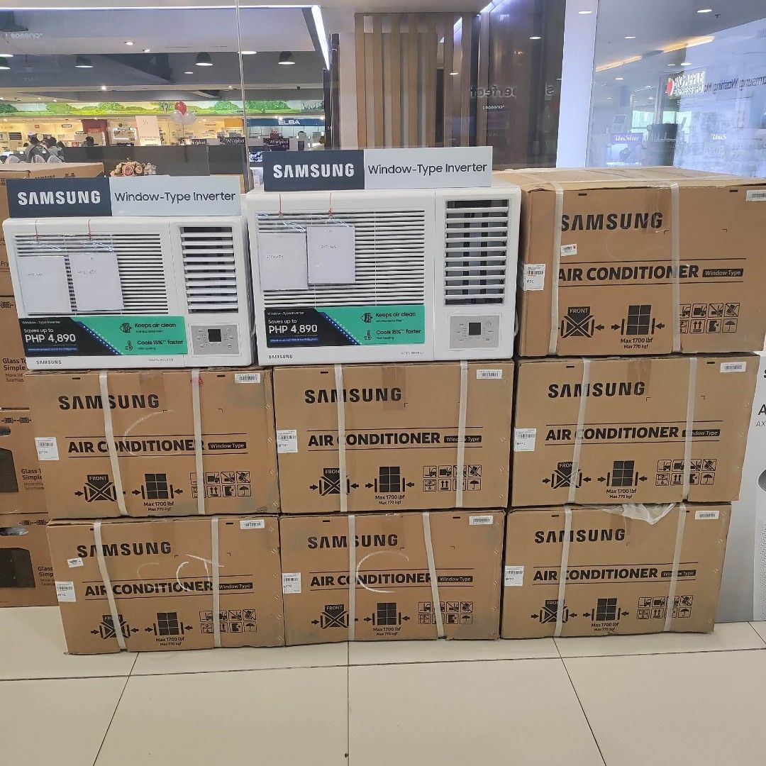 Samsung Window Type Non Inverter and Inverter Airconditioner, TV & Home ...