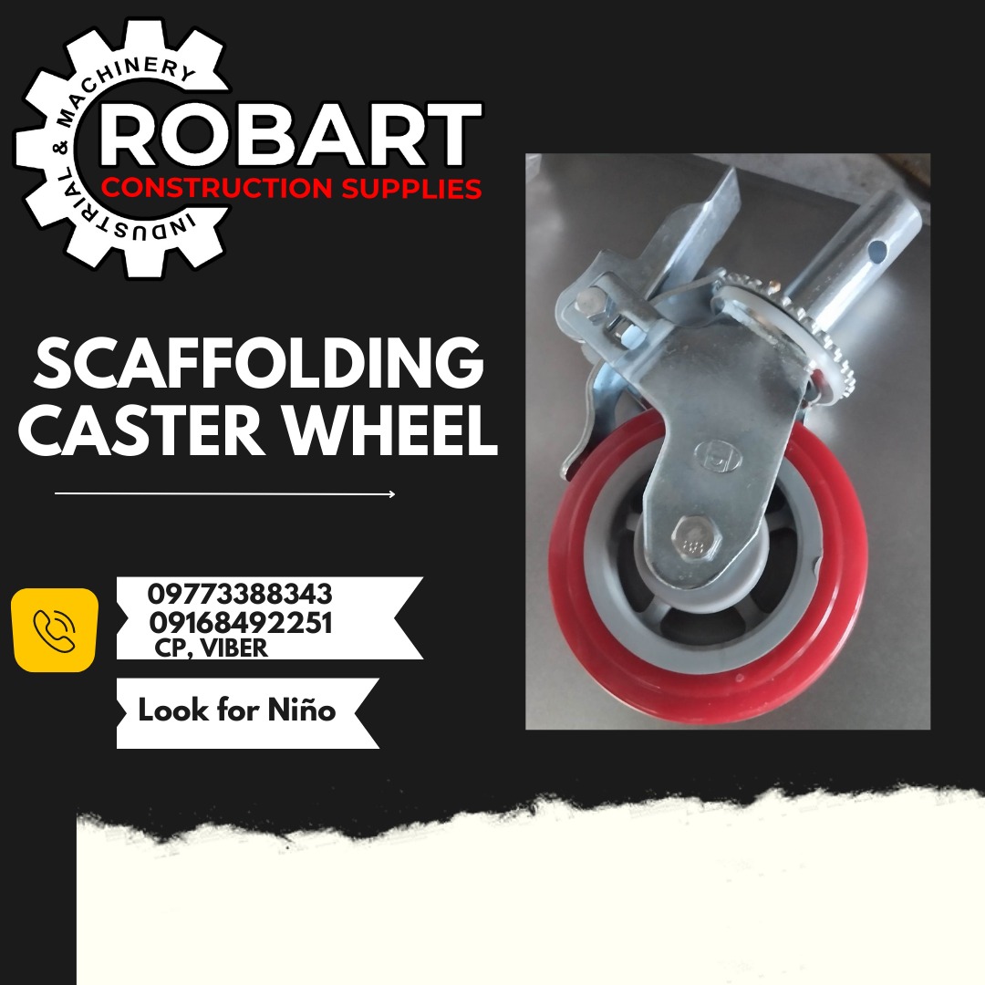 SCAFFOLDING CASTER WHEEL, Commercial & Industrial, Construction Tools ...