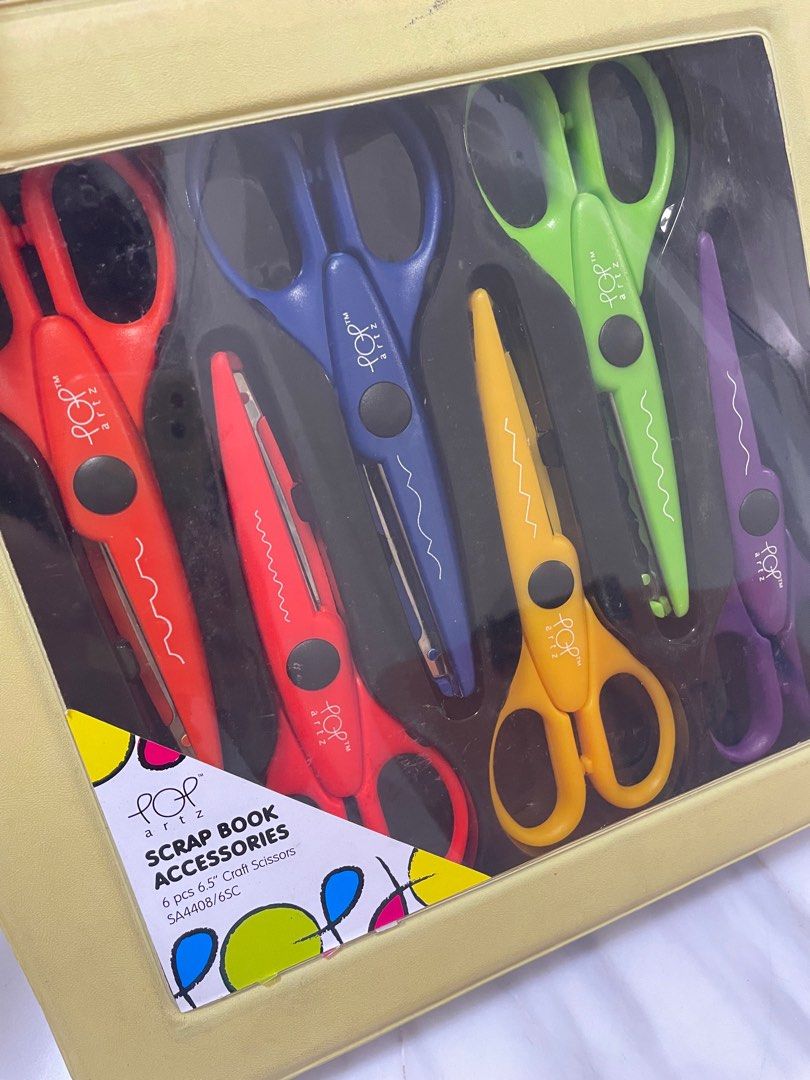 Scrap book Scissors, Hobbies & Toys, Stationery & Craft, Craft Supplies ...