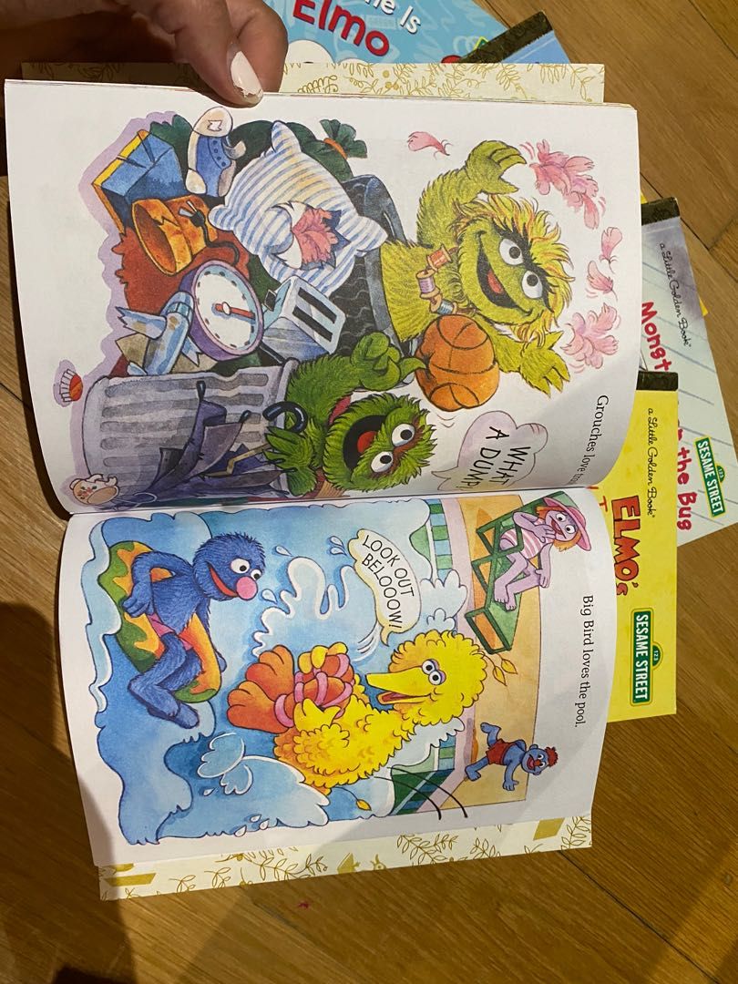 Sesame Street book set, Hobbies & Toys, Books & Magazines, Children's ...