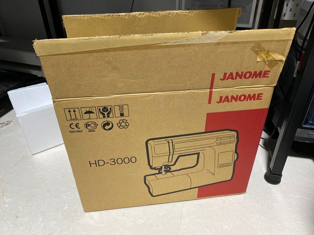 Sewing machine - Janome HD-3000, Hobbies & Toys, Stationery & Craft ...
