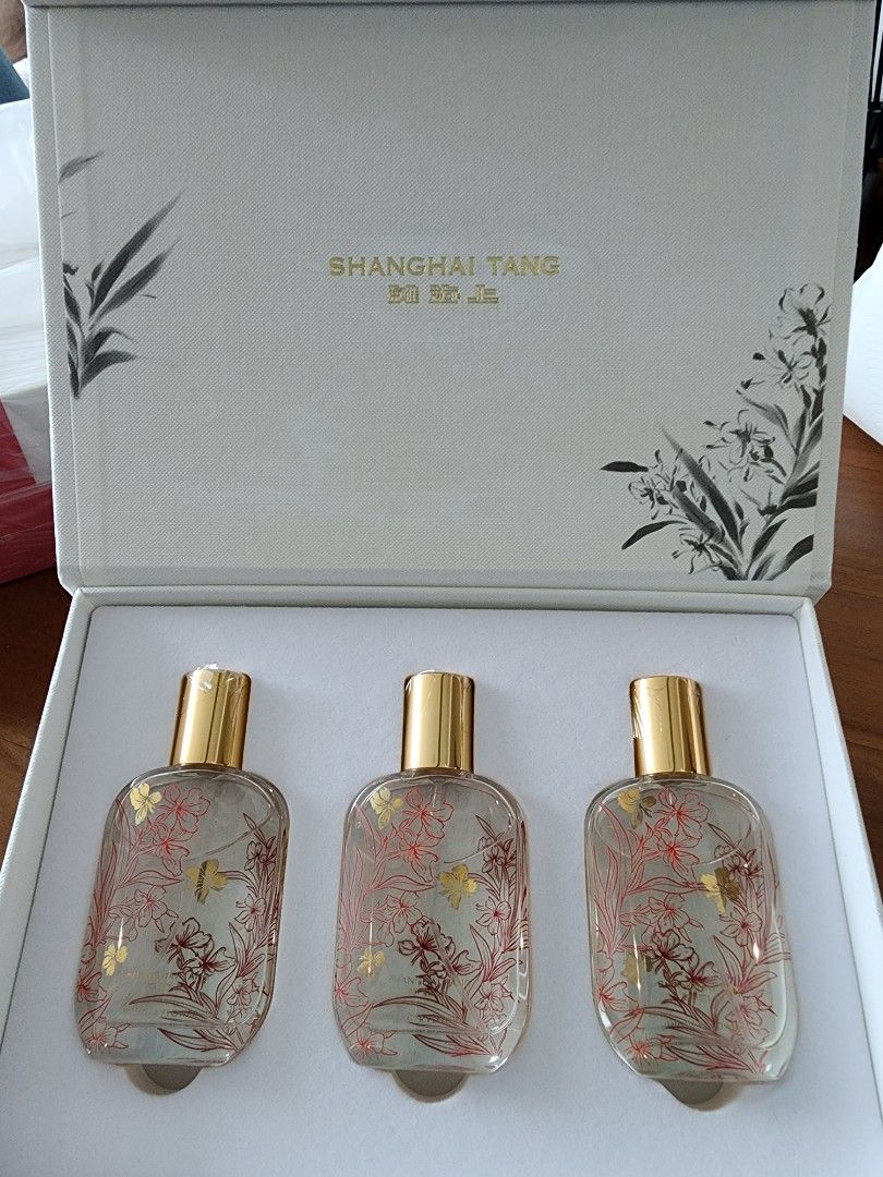 Shanghai Tang Ginger Flower mini room spray set, Furniture & Home Living, Home Fragrance on ...
