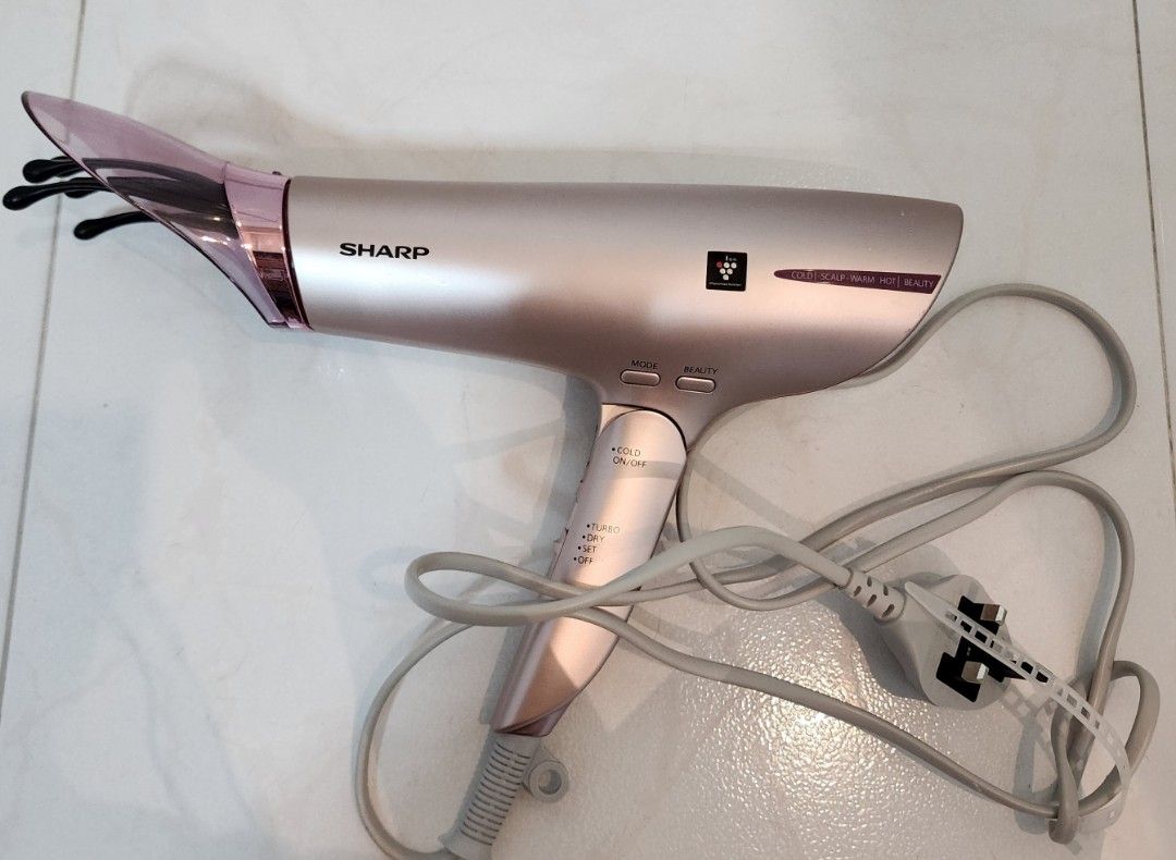 SHARP IB-JX9KE-N PLASMACLUSTER ION HAIR DRYER, Beauty & Personal Care, Hair on Carousell