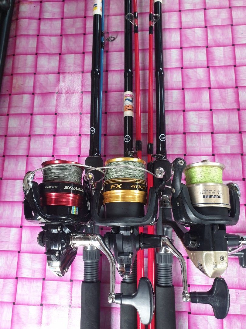 Shimano rod and reel, Sports Equipment, Fishing on Carousell