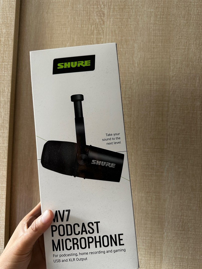 Shure MV7 Mic, 音響器材, 咪高風/麥克風 - Carousell