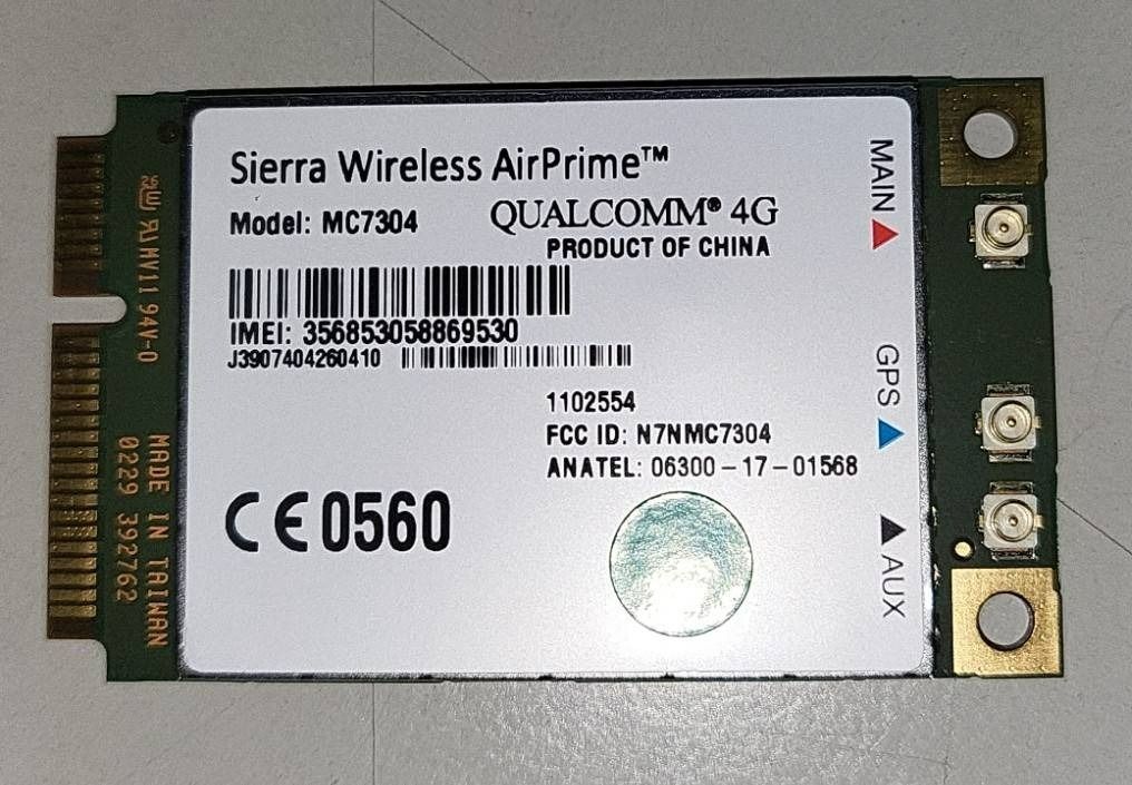 Sierra Wireless AirPrime MC7304 模組, 電腦及科技產品, 電腦周邊產品, 電腦周邊產品在旋轉拍賣