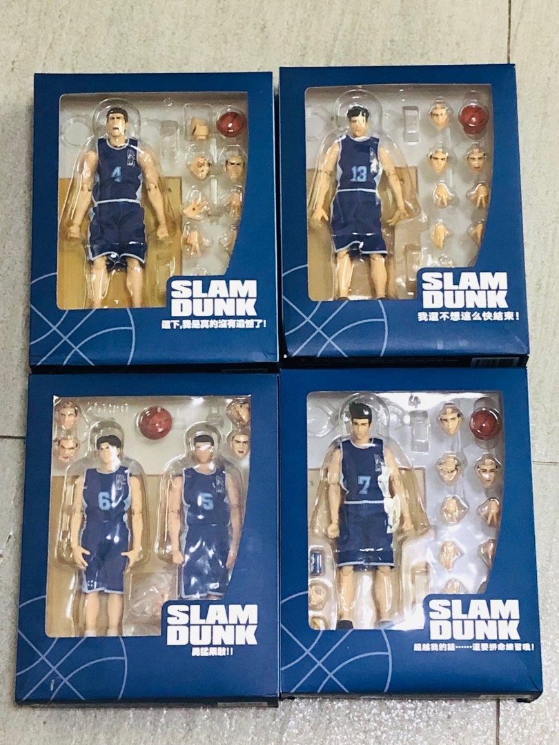 (SET) Slam Dunk Dasin Ryonan Full team Sendoh, Hobbies & Toys, Toys ...