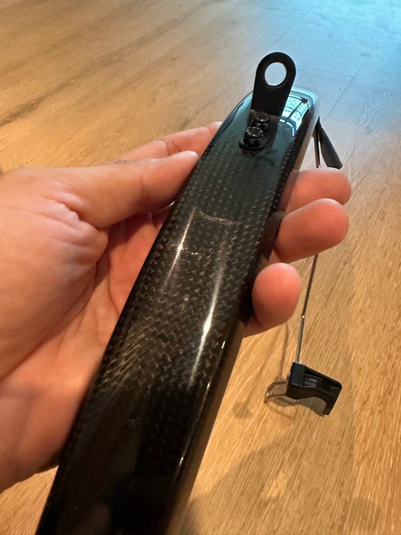 SMC carbon fiber mudguard for Brompton, Sports Equipment, Bicycles ...