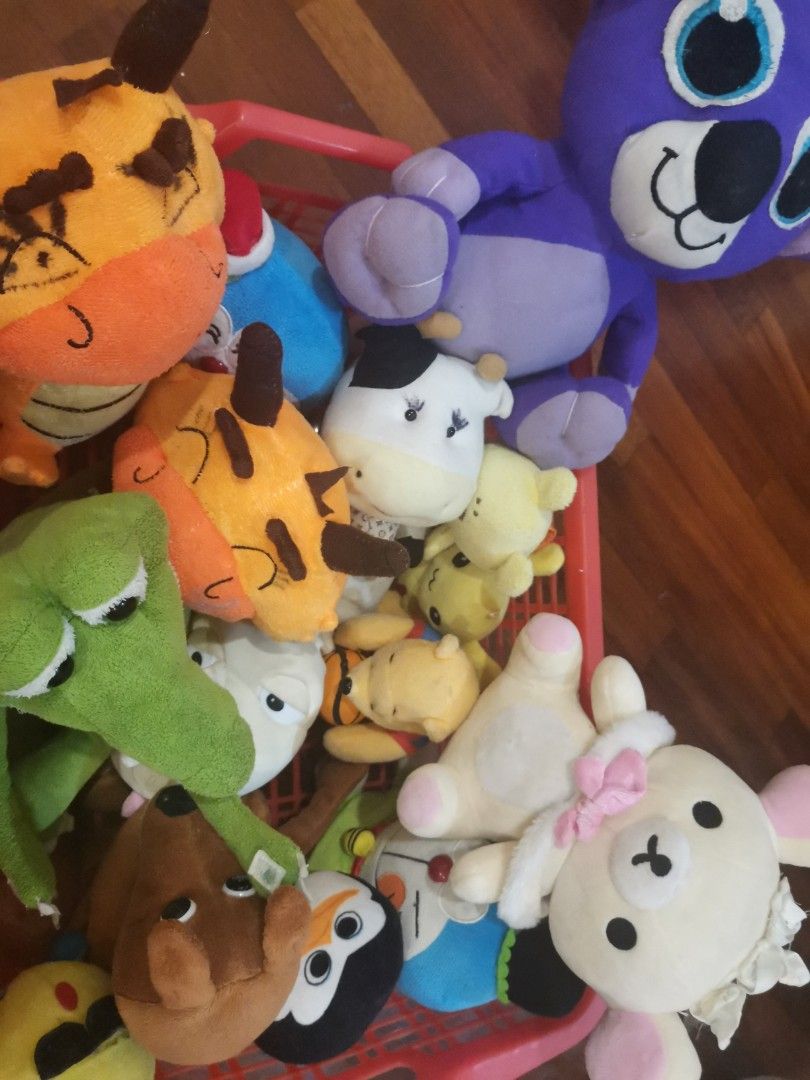 Soft toys cartoon character, Hobbies & Toys, Toys & Games on Carousell