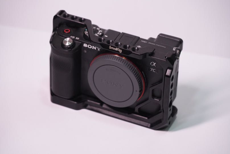 Sony A7C full box set+smallrig cage, Photography, Cameras on Carousell
