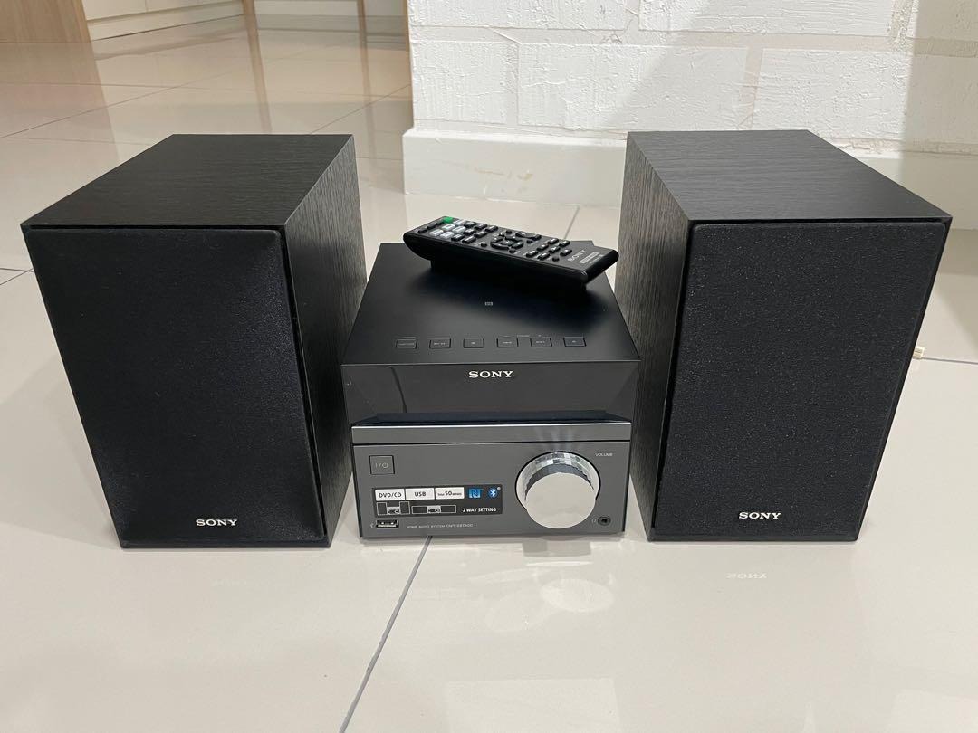 Sony Micro Hi-Fi Speaker System CMT-SBT40D Bluetooth, Audio, Soundbars ...