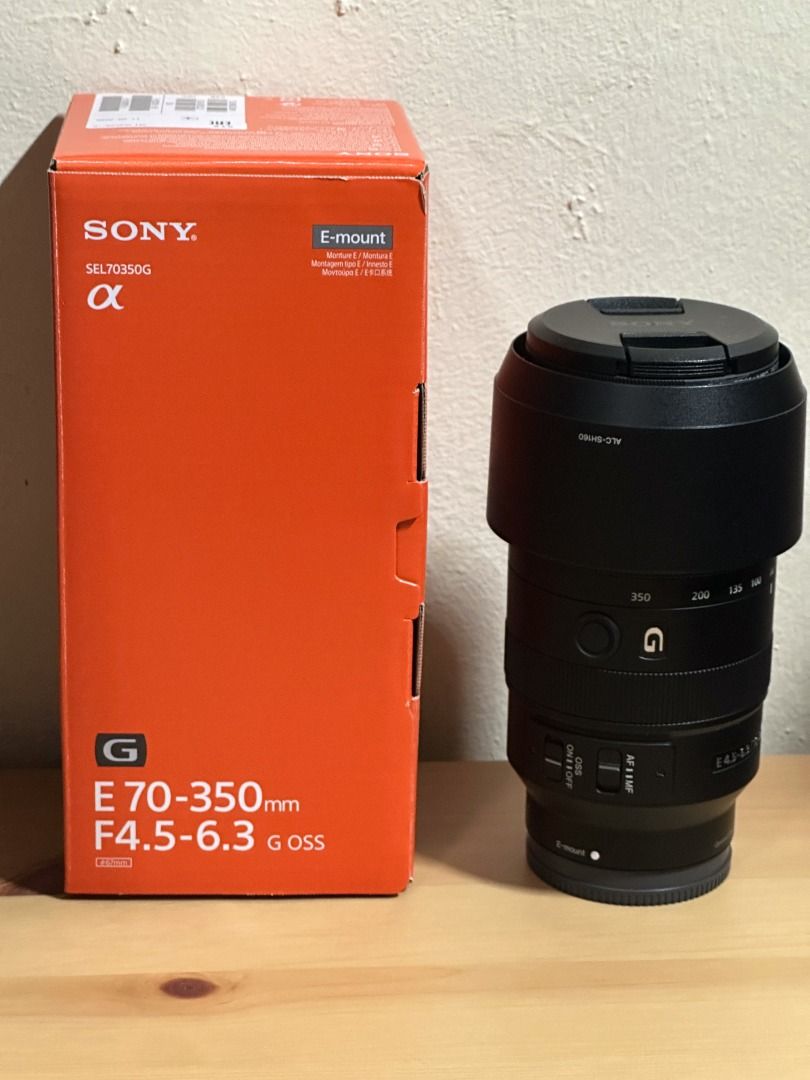 SONY SEL70350G F4.5-6.3 G OSS, Photography, Lens & Kits on Carousell