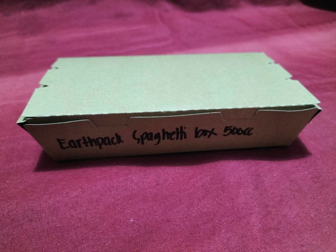 Spaghetti Box Brown Silver 500cc on Carousell