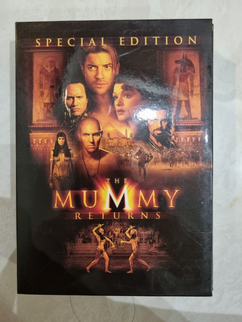 Special Edition of The Mummy and The Mummy Returns, Hobbies & Toys ...