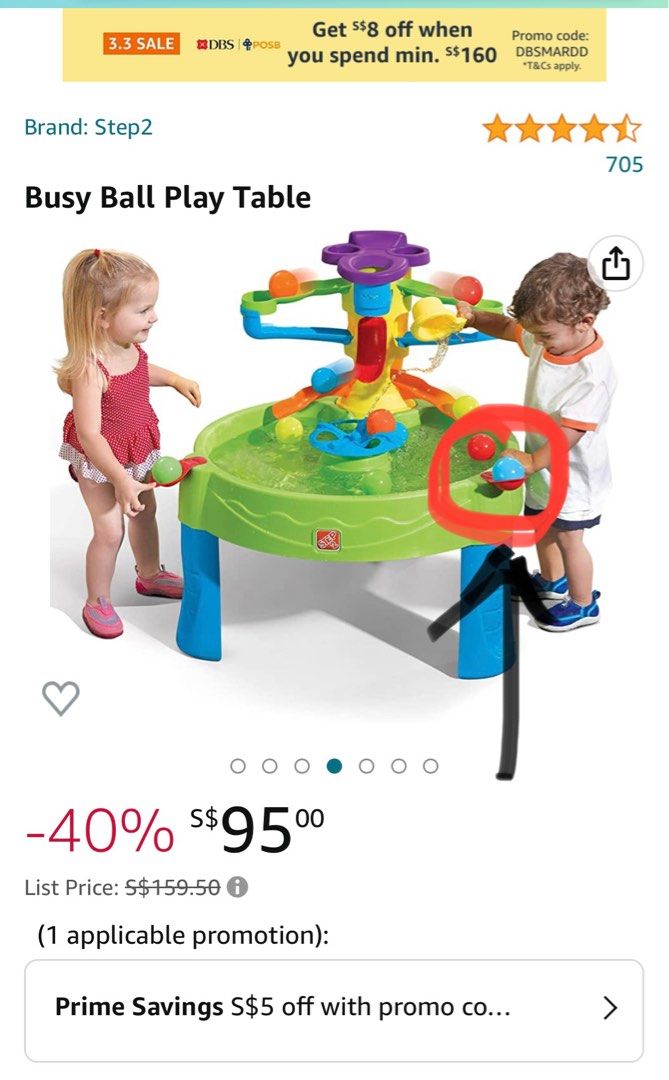 Step 2 water table, Babies & Kids, Infant Playtime on Carousell