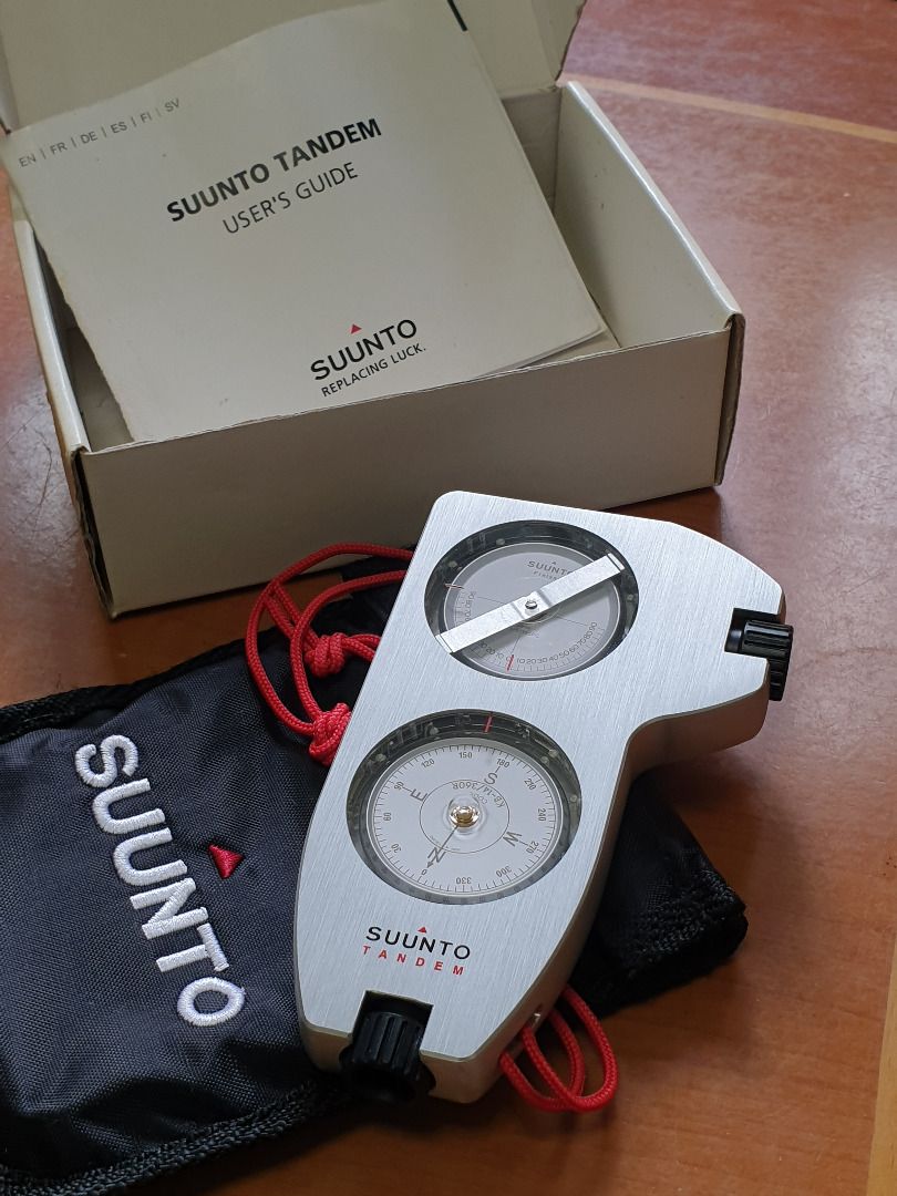 Suunto Tandem compass and clinometer, Sports Equipment, Hiking ...