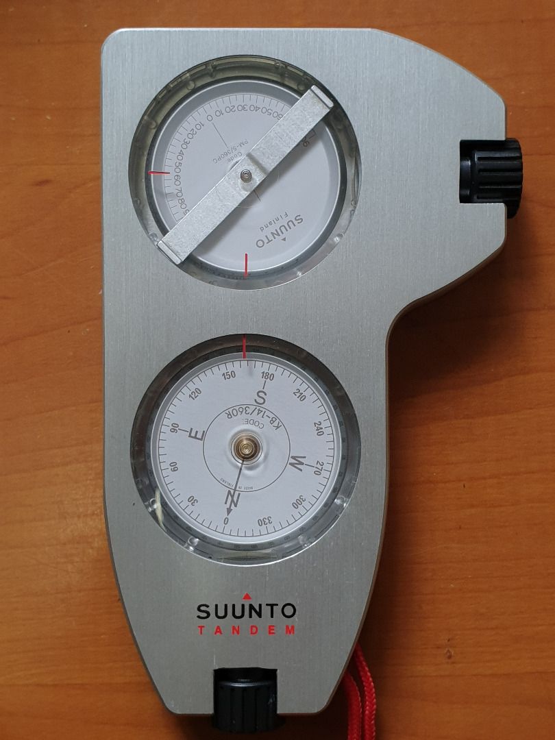 Suunto Tandem compass and clinometer, Sports Equipment, Hiking ...
