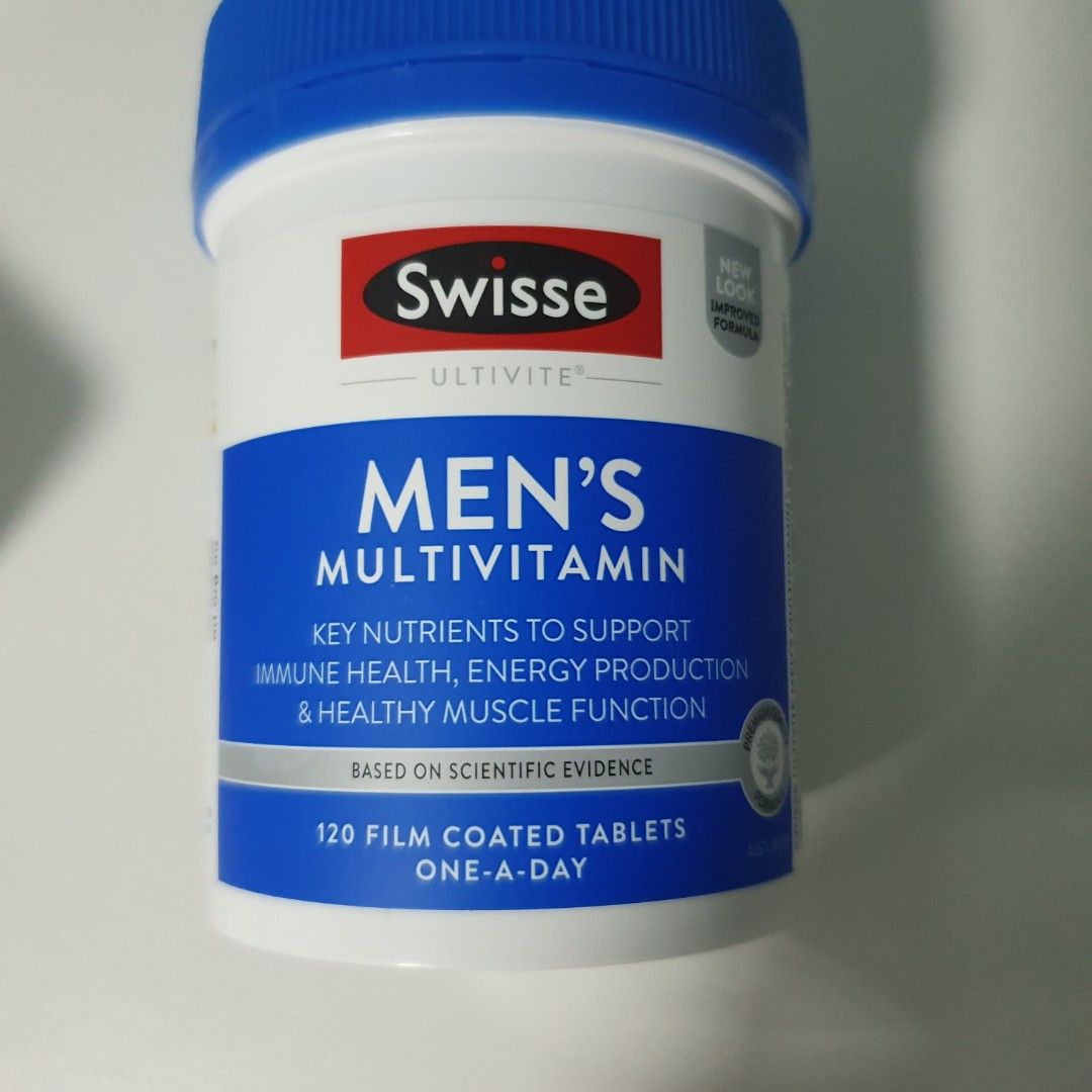 50% [SEALED]Swisse Men's Ultivite Multivitamin 120 Tablets, Health & Nutrition, Health ...