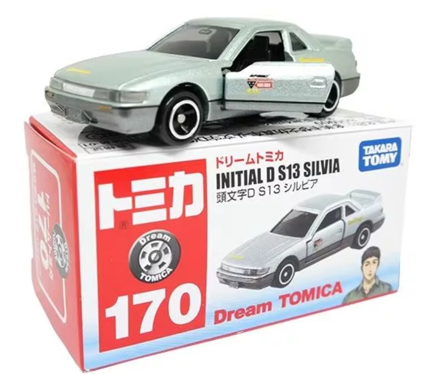 Takara Tomy Dream Tomica No.170 Initial D S13 Silvia, Hobbies & Toys, Toys & Games on Carousell