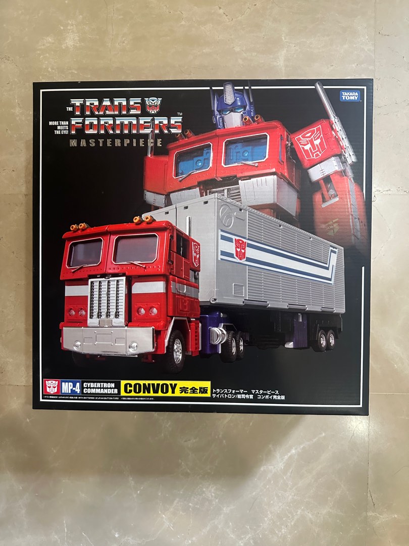 Takara Transformer Masterpiece MP04 Optimus Prime + Trailer MP-04 ...