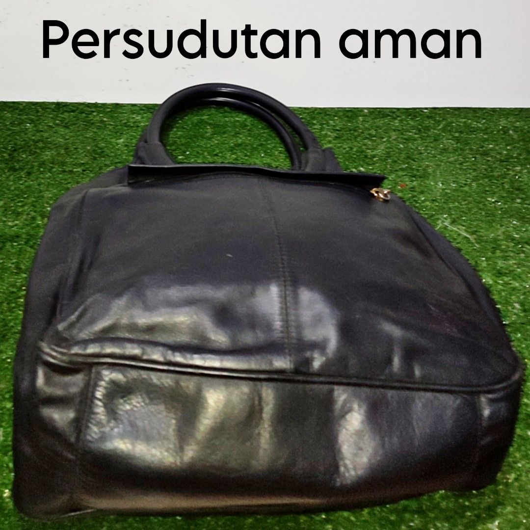 Tas Hobo MCM Kulit Asli Second Bekas Seken, Fesyen Wanita, Tas & Dompet ...