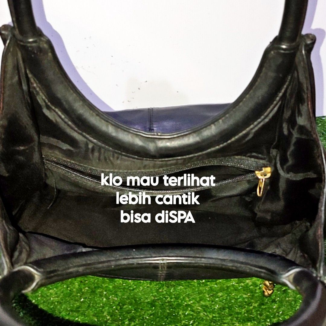 Tas Hobo MCM Kulit Asli Second Bekas Seken, Fesyen Wanita, Tas & Dompet ...