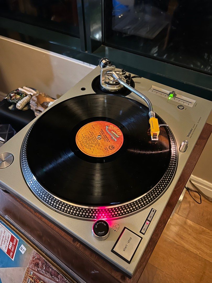 Technics SL-1200MK3D Silver Direct Drive DJ Turntable, Audio, Other ...
