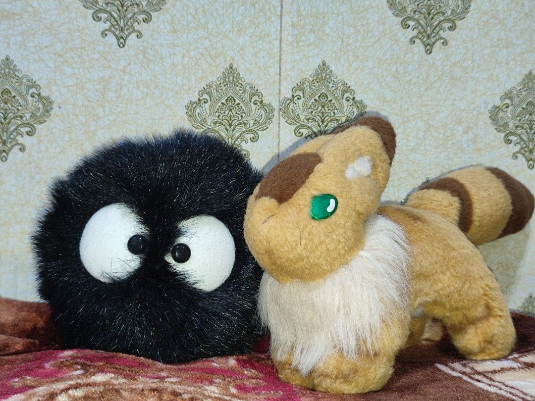 Studio Ghibli Teto fox ( Nausicaa the valley of the wind ) and soot ...