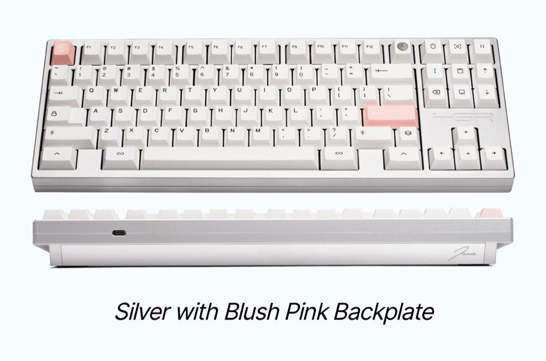 Tgr Jane V2 Me (bnib Silver Top) Custom Mechanical Keyboard, 電腦&科技, 電腦