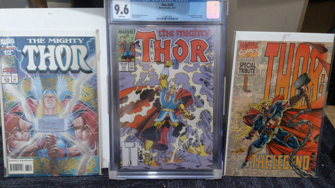 thor cgc and signed comics set plus black adam comics, Hobbies & Toys ...