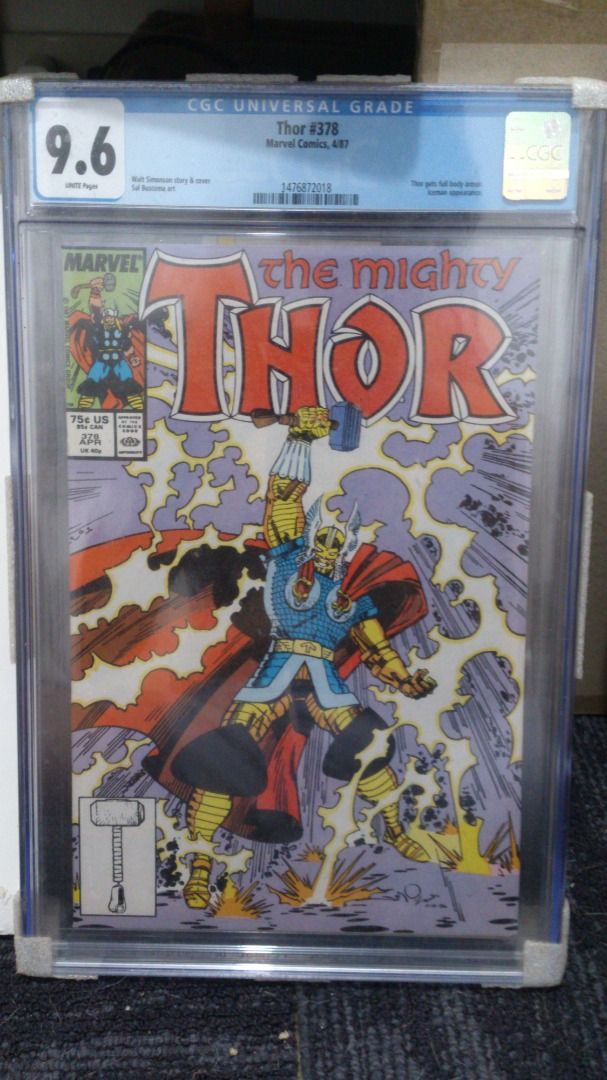 thor cgc and signed comics set plus black adam comics, Hobbies & Toys ...