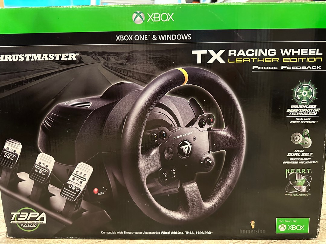 Thrustmaster TX Leather Edition, Video Gaming, Gaming Accessories ...