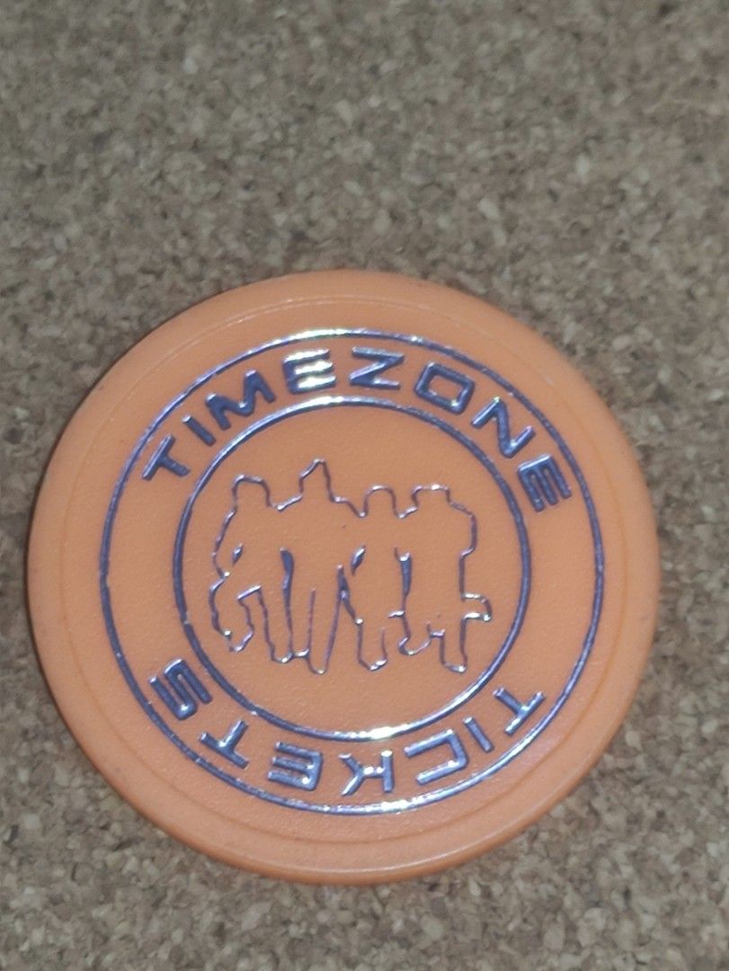 Timezone Tickets Chip (orange) on Carousell
