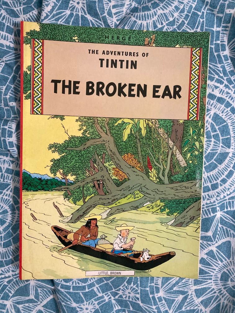 Tintin - The Broken Ear, Hobbies & Toys, Books & Magazines, Comics ...