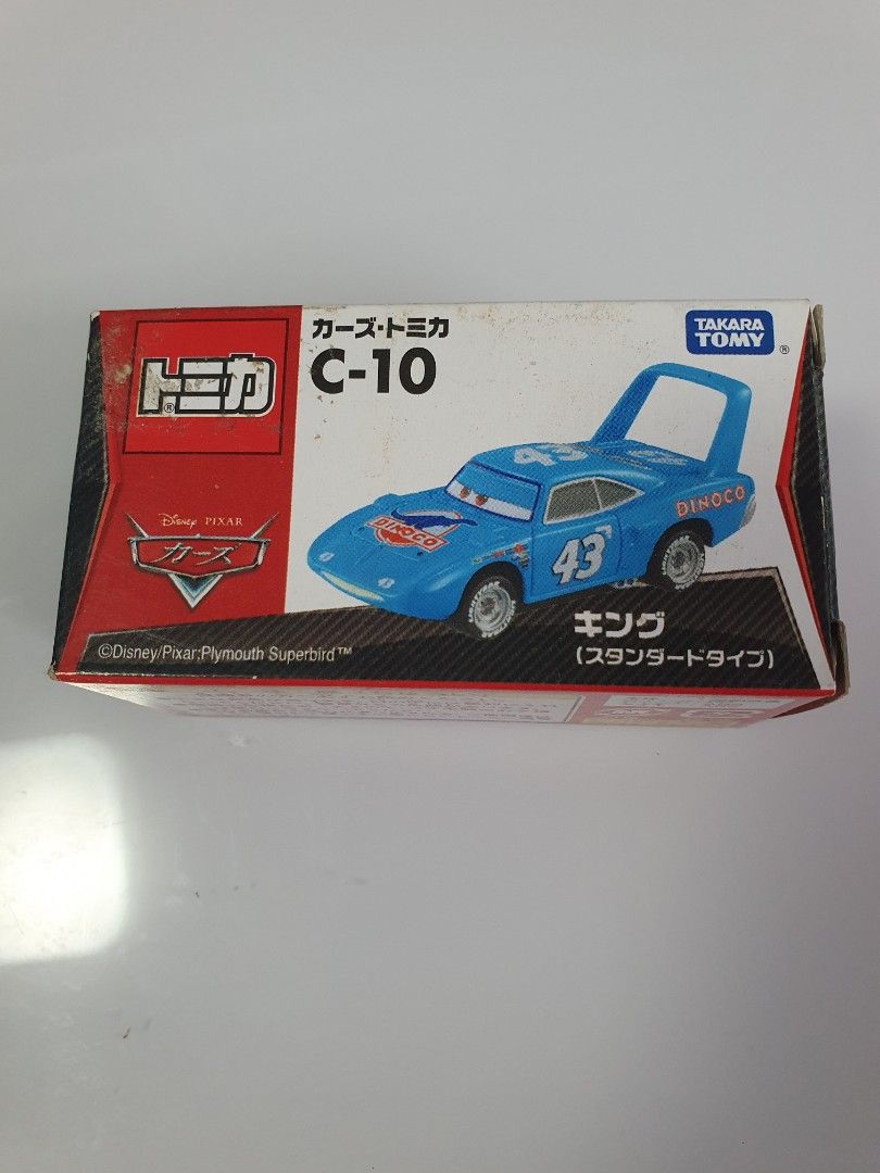 Tomica Disney Pixars Cars Mack C-39 Bus Lightning Mcqueen Yellow Carbon ...