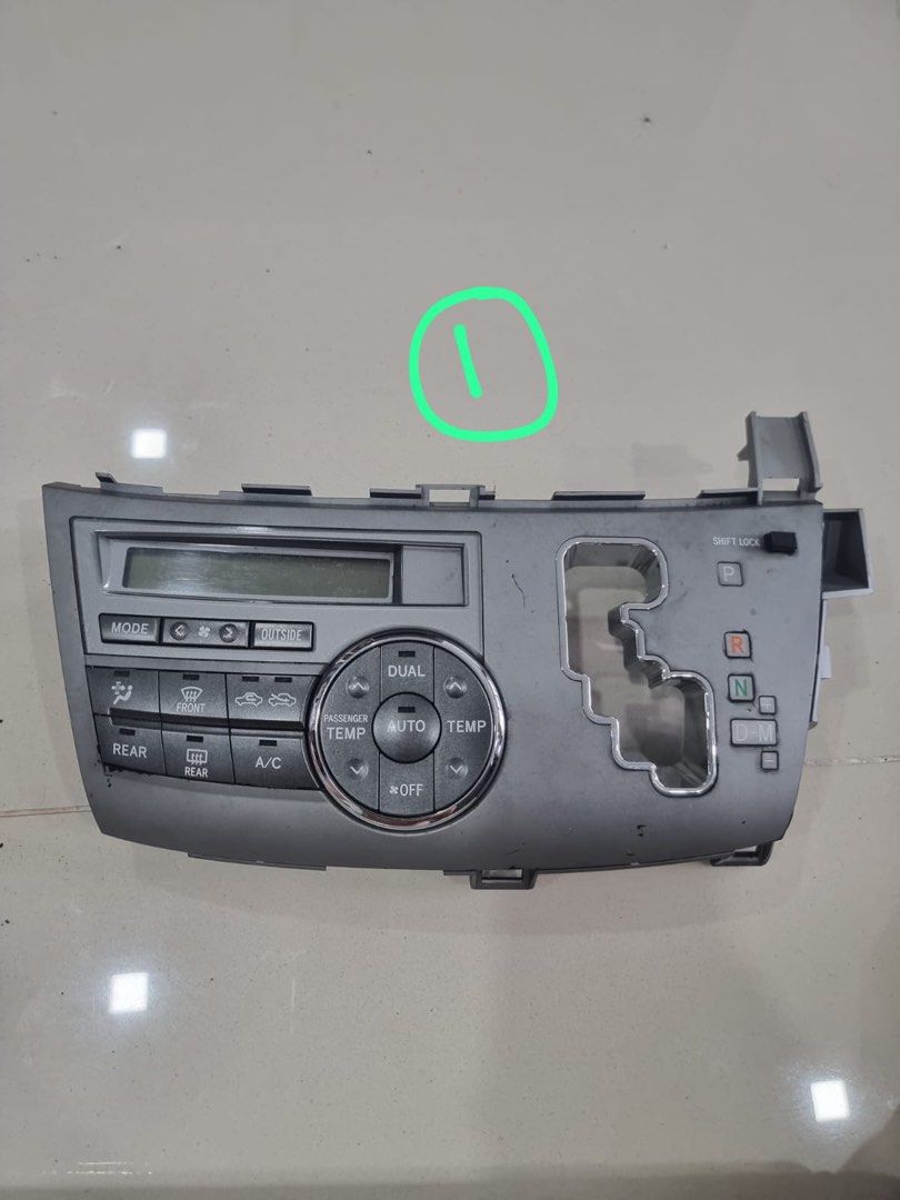 Toyota Estima Acr 50 Aircon control, Car Accessories, Accessories on ...
